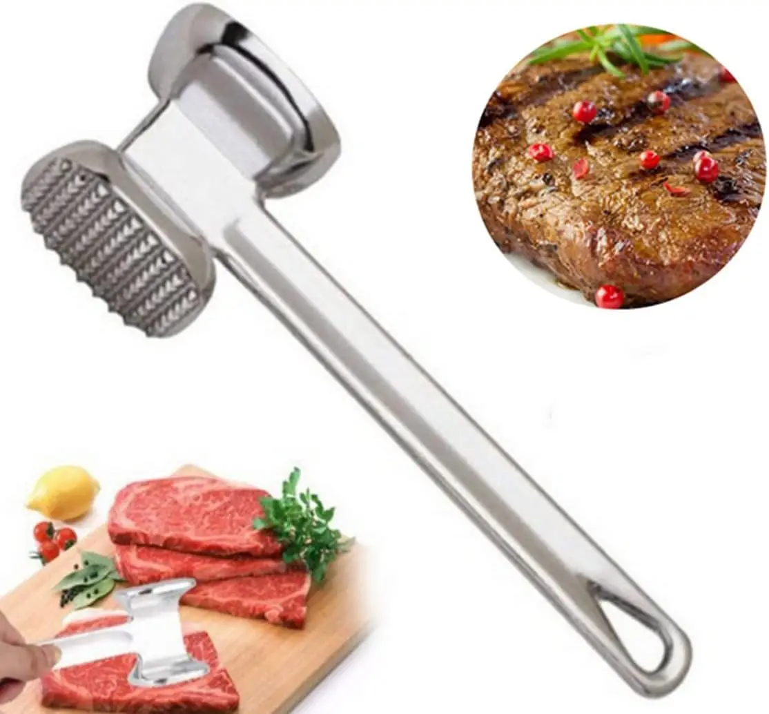 Aluminum-Alloy-Meat-Tenderizer-Metal-Mallet-Kitchen-Tools-for ...