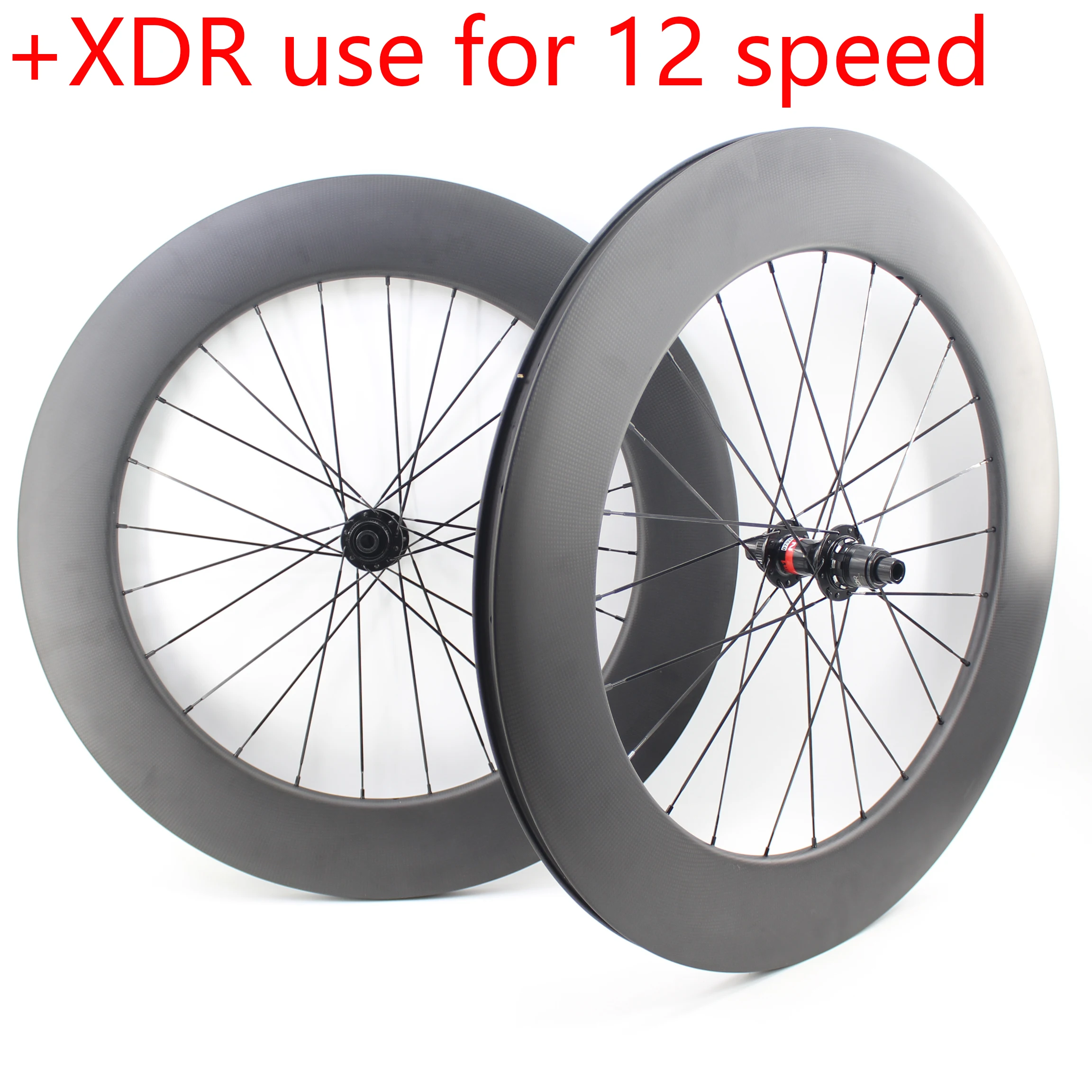 New-700C-Road-Bike-Full-Carbon-Fibre-Tubular-Clincher-Tubeless-Rims ...