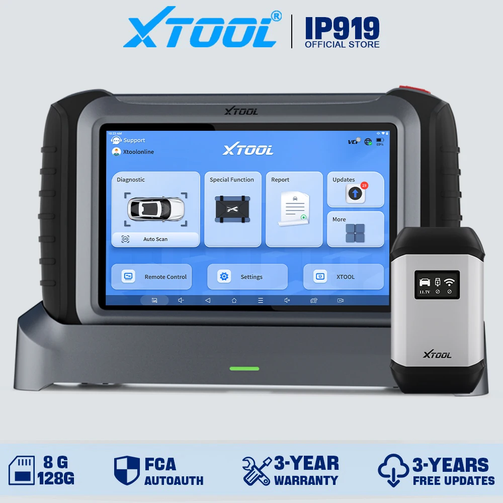 XTOOL INPLUS IP919 Bluetooth Car Scanner – Power Up Car