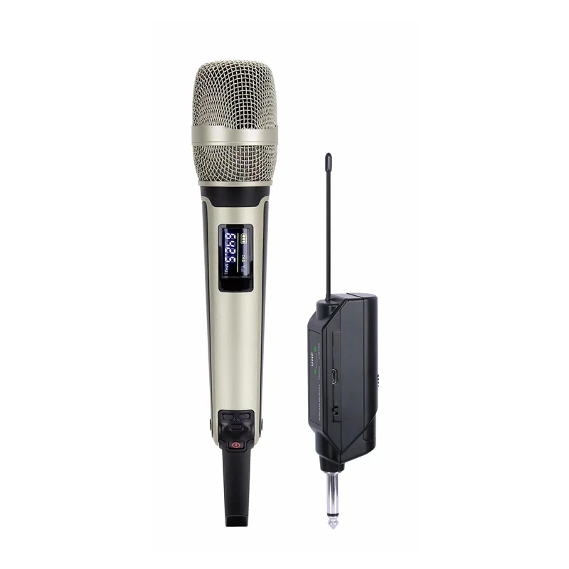 Microphone universel sans fil SKM9000,UHF,Portable,pour Smartphone ...