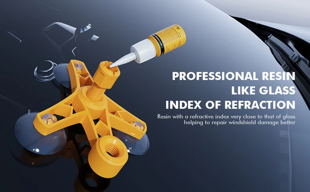 Professional Windshield Repair Kit Mannol Windshield Repair Kit - Fix ...