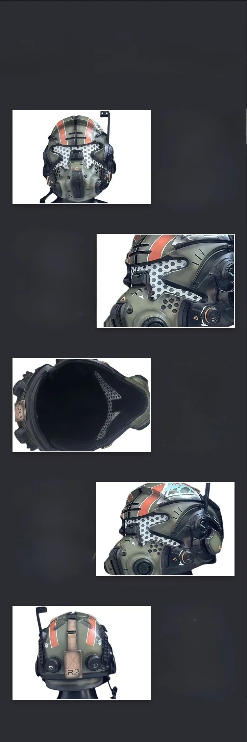 MINISO Titanfall 2 Jack Cooper LED Маска | AliExpress