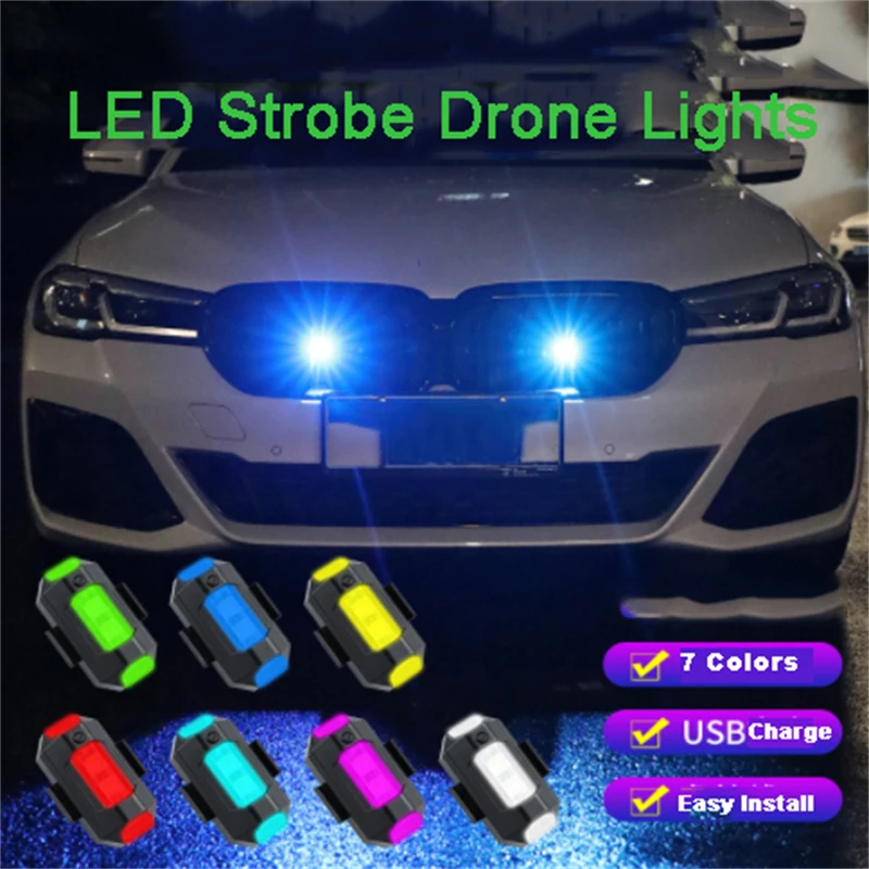 Universal LED Anti collision Warning Light Mini Drone Lamp with Strobe ...