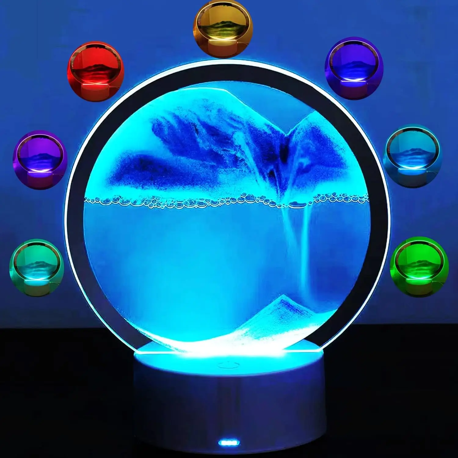 LED-RGB-Sandscape-Lamp-3D-Moving-Sand-Art-Frame-Night-Light-with-16 ...