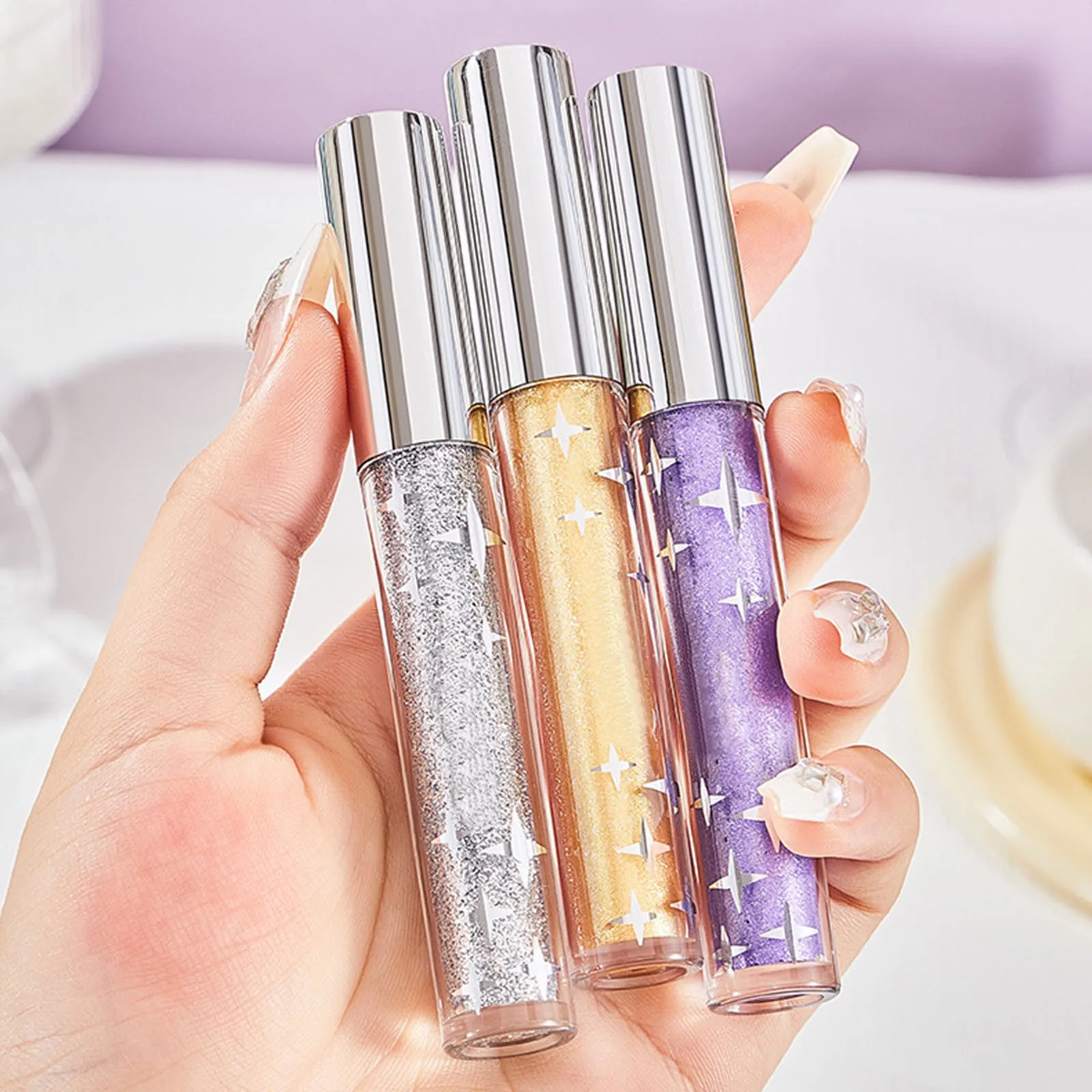 Glitter-Mascara-For-Eyelashes-Sparkling-Gold-Glitter-Mascara-Top-Coat ...
