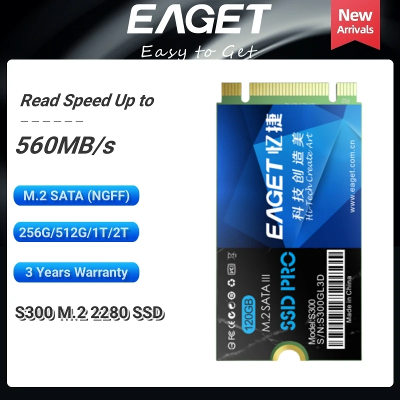 EAGET-M-2-SATA-3-SSD-Hard-Disk-Drive-NGFF-2242-6Gb-128GB-256GB-512GB ...