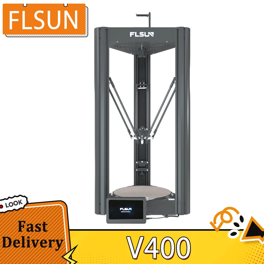FLSUN V400 FDM 3D Printer Pre-assembled 400mm/s Fast Printing Auto ...