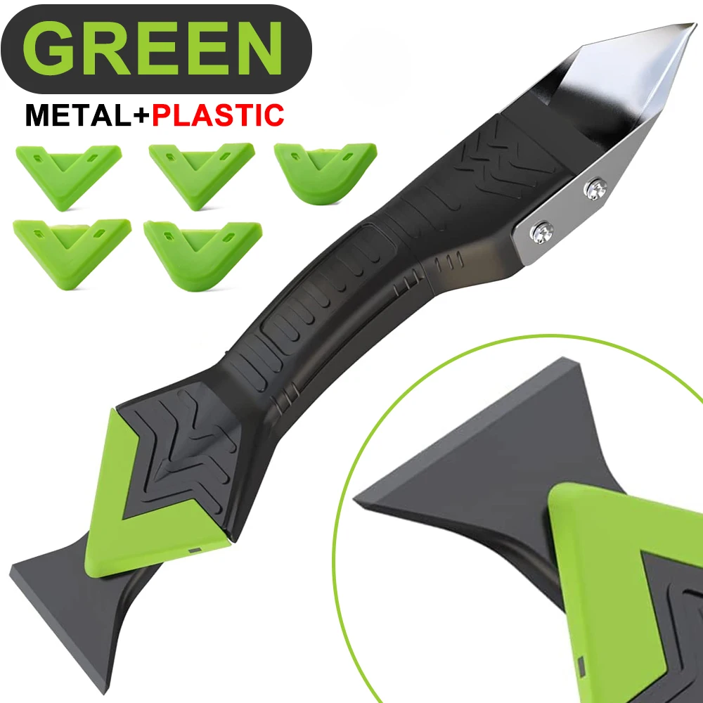 5-in-1-Silicone-Sealants-Remover-Scraper-Smooth-Caulk-Finisher-Tools ...