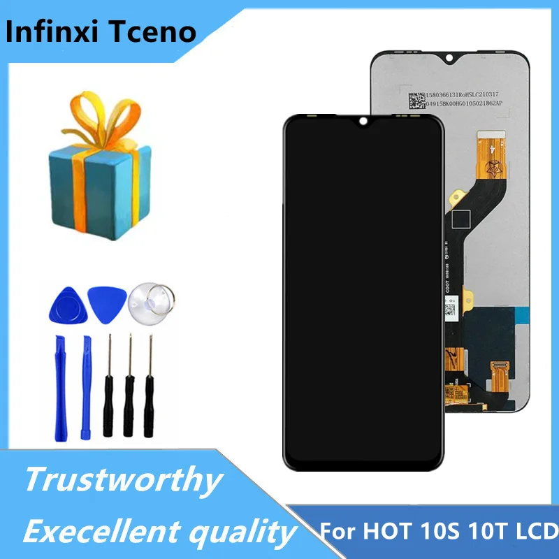 6.82" For Infinix Hot 10S/10T X689 LCD Display Touch Screen Digitizer ...