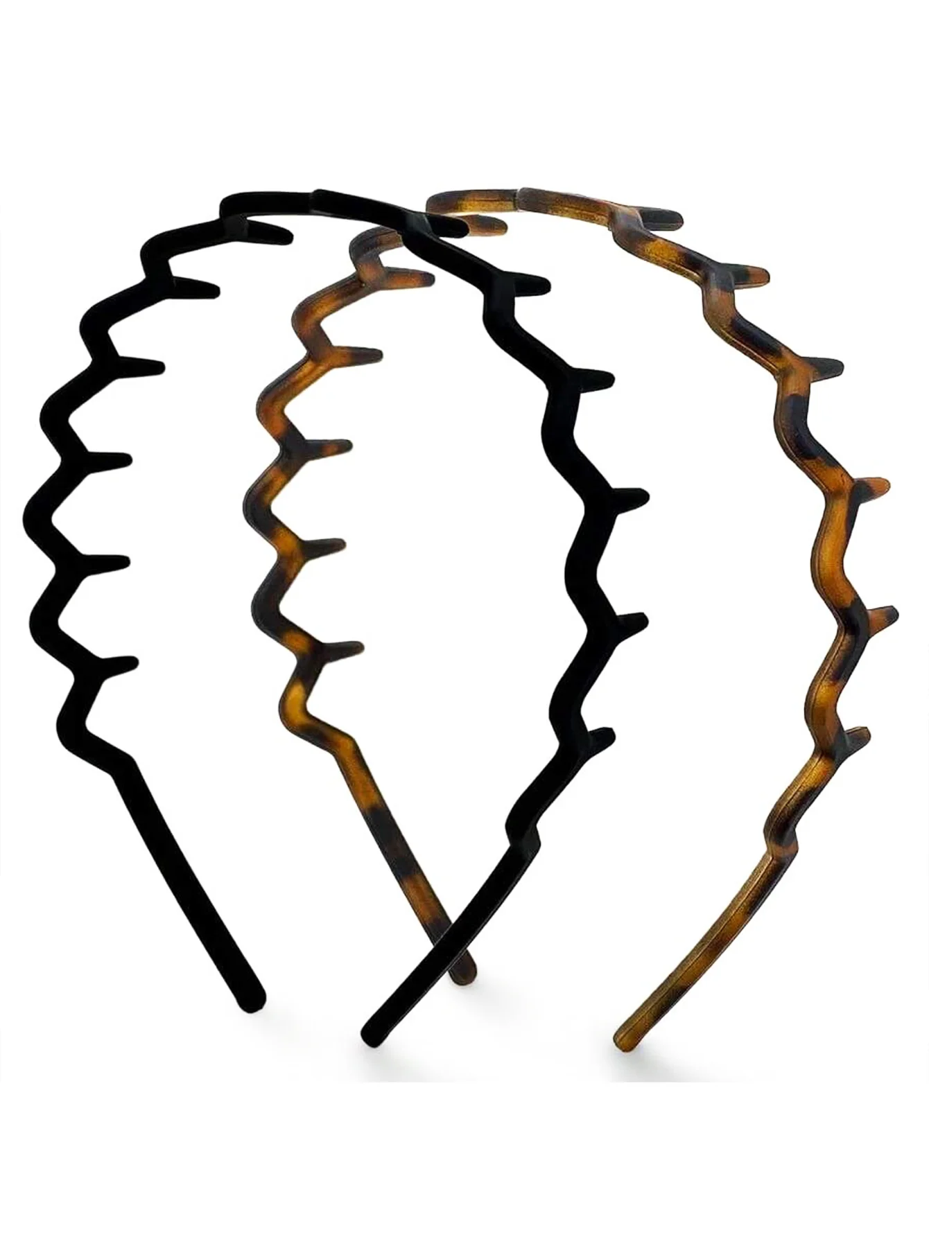 Zig Zag Headbands For Women Non Slip – Fashion Accessories For Slicked ...