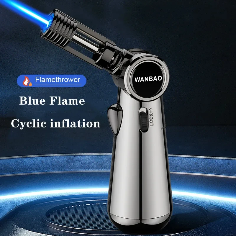 New-Windproof-Outdoor-BBQ-Kitchen-Flame-Gun-Turbo-Torch-Direct-Flush ...