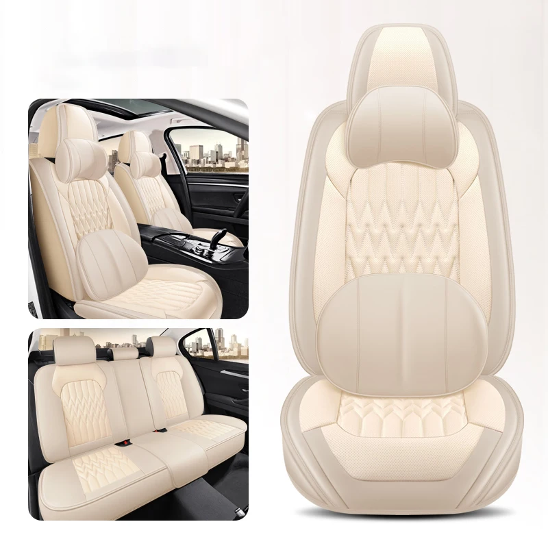 PU Leather Durable Universal Luxury Car Seat Covers For BMW E91 E92 X3 ...