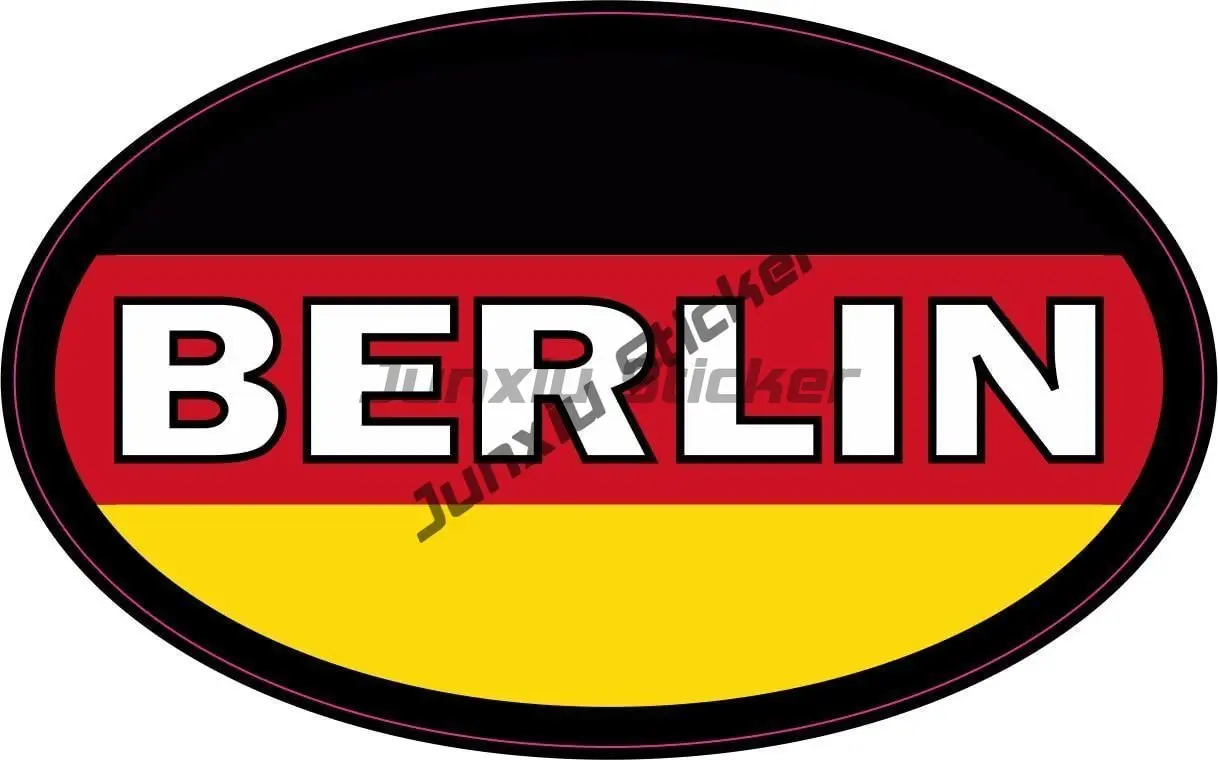 Waterproof Vinyl Bumper Sticker German Flag Shield Sticker - Waterproof ...