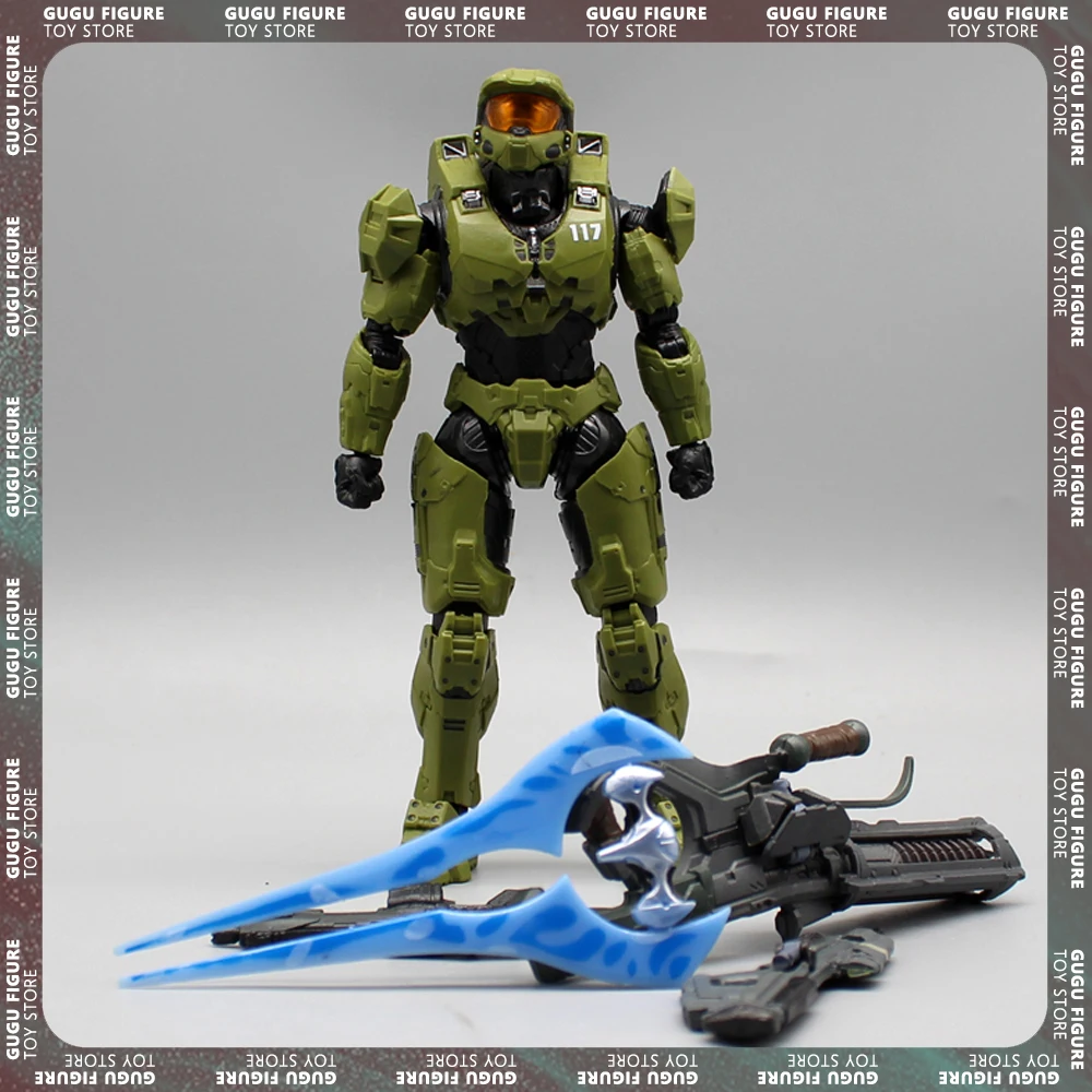 Master-Master-Chief-Figura-Anime-Mjolnir-Mark-VI-Gen-3-Estatueta-PVC ...