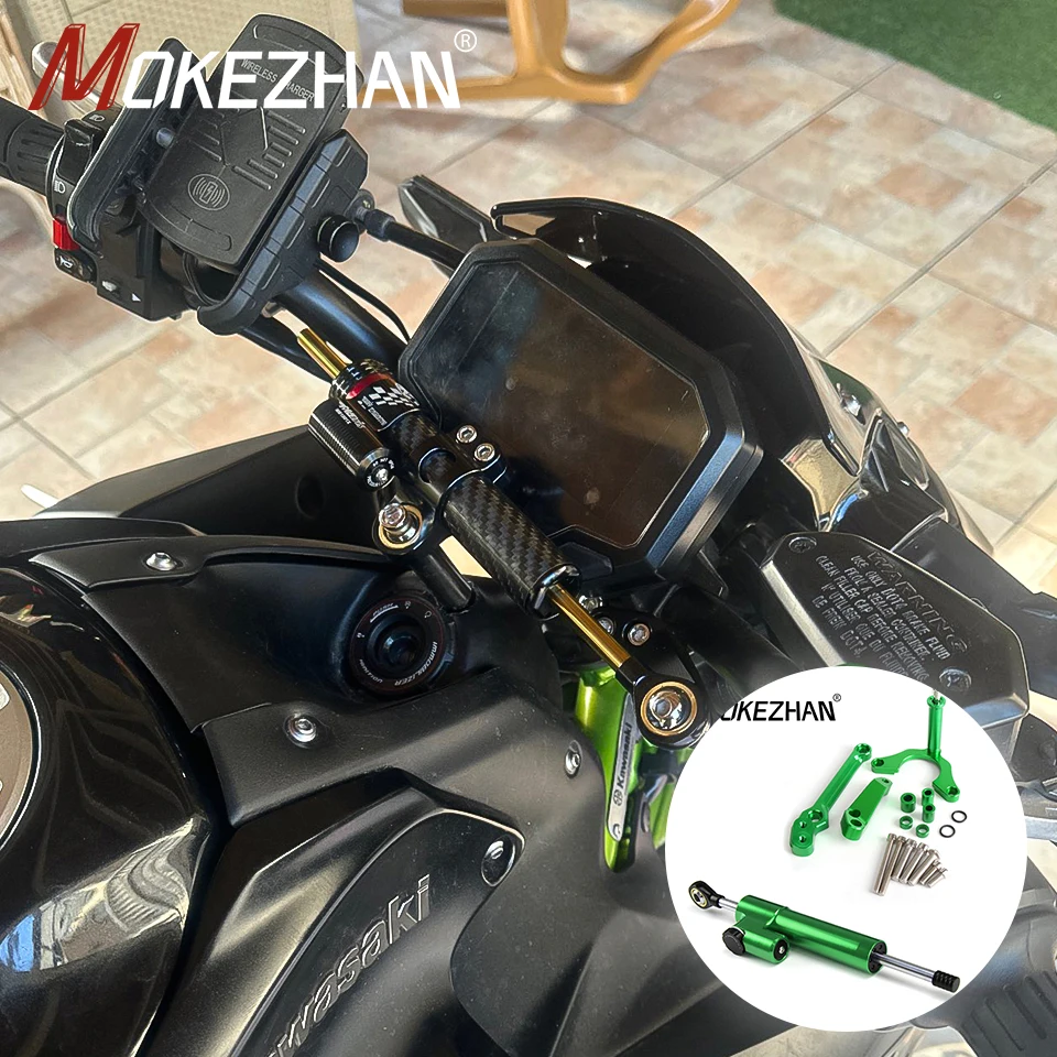 Motorcycle-Steering-Damper-Bracket-Mount-for-Kawasaki-Z900-Z-900-z900 ...