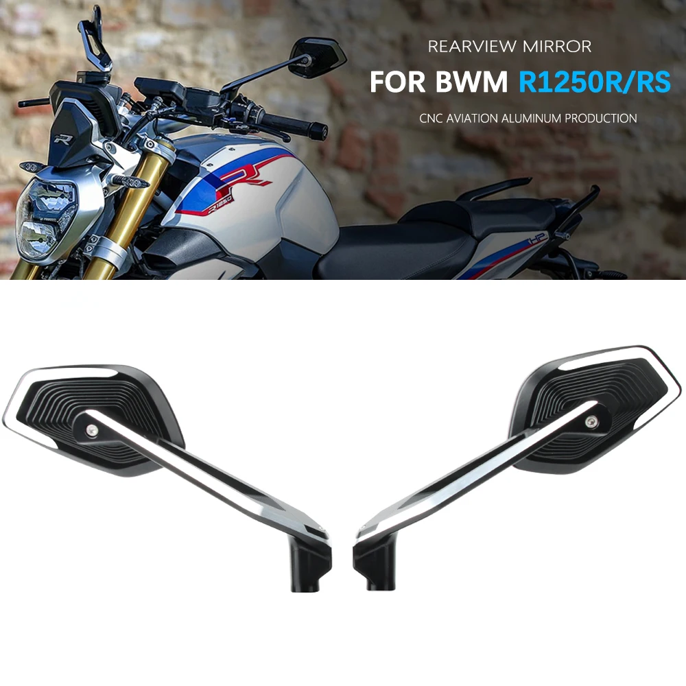 Rearview Mirror For BMW R1250R/RS F900R G310R S1000R R1250RS F900XR ...