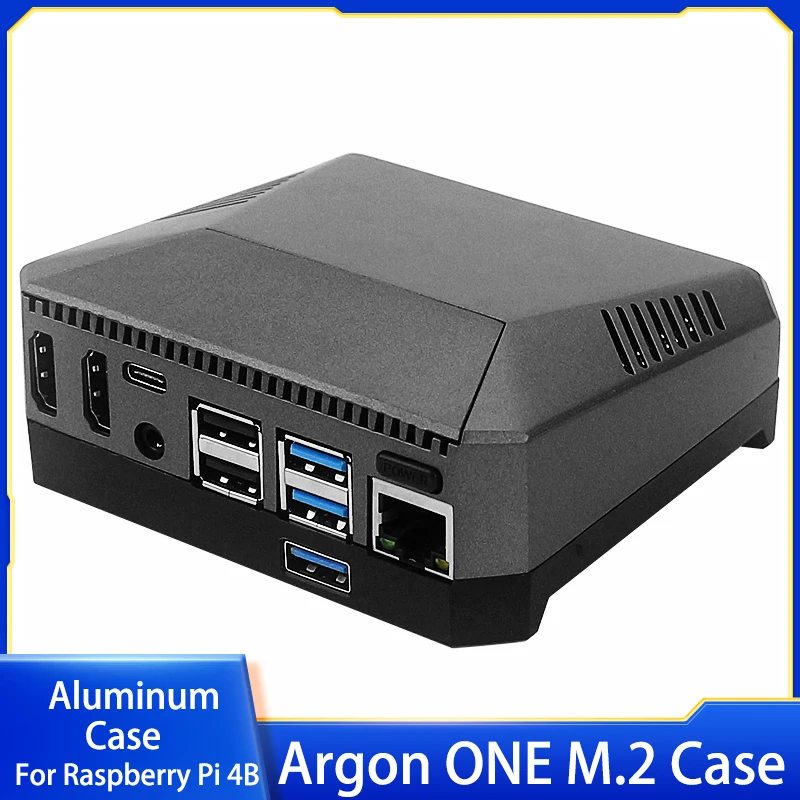 Argon ONE M.2 Case Aluminum Shell USB 3.0 To M.2 SATA SSD Adapter Built ...