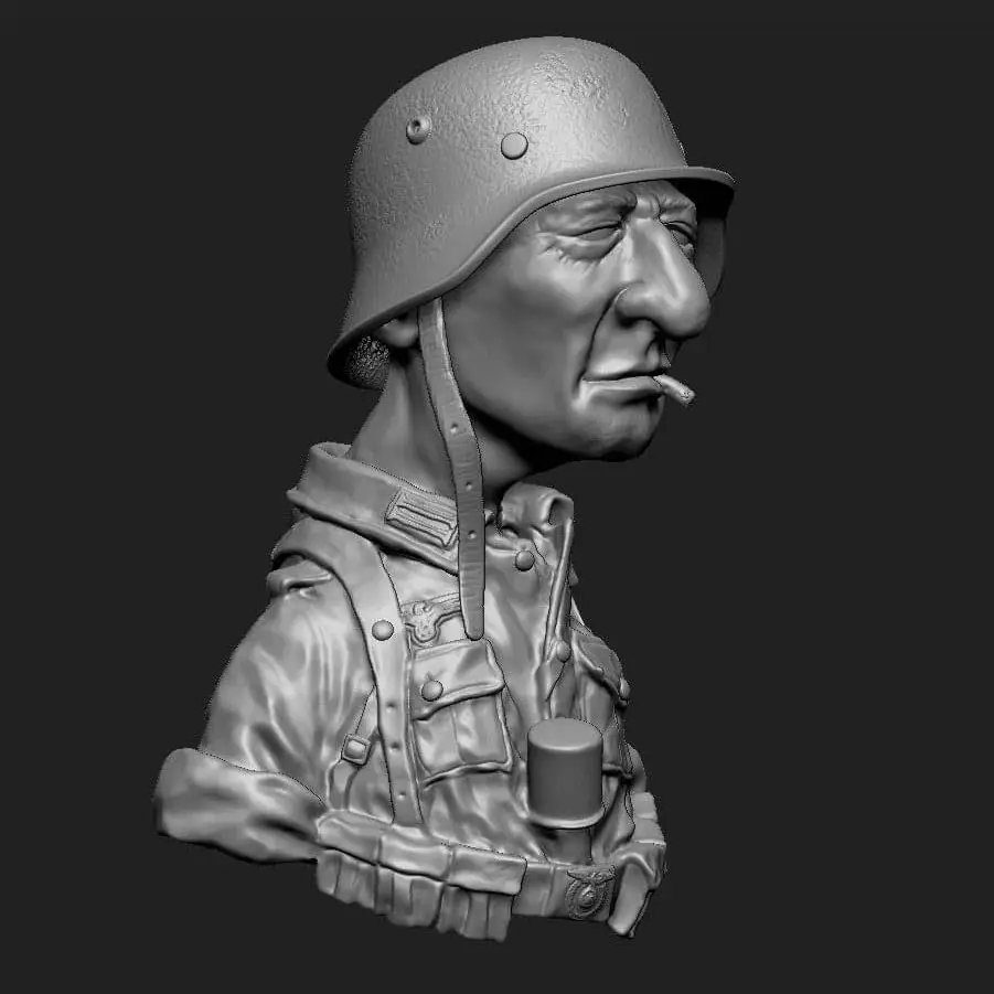70mm-Resin-Model-Bust-GK-Unassembled-and-unpainted-kit.jpg
