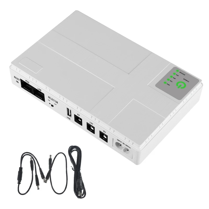 10400mAh-USB-5V-9V-12V-1A-Uninterruptible-Power-Supply-Mini-UPS-Battery ...