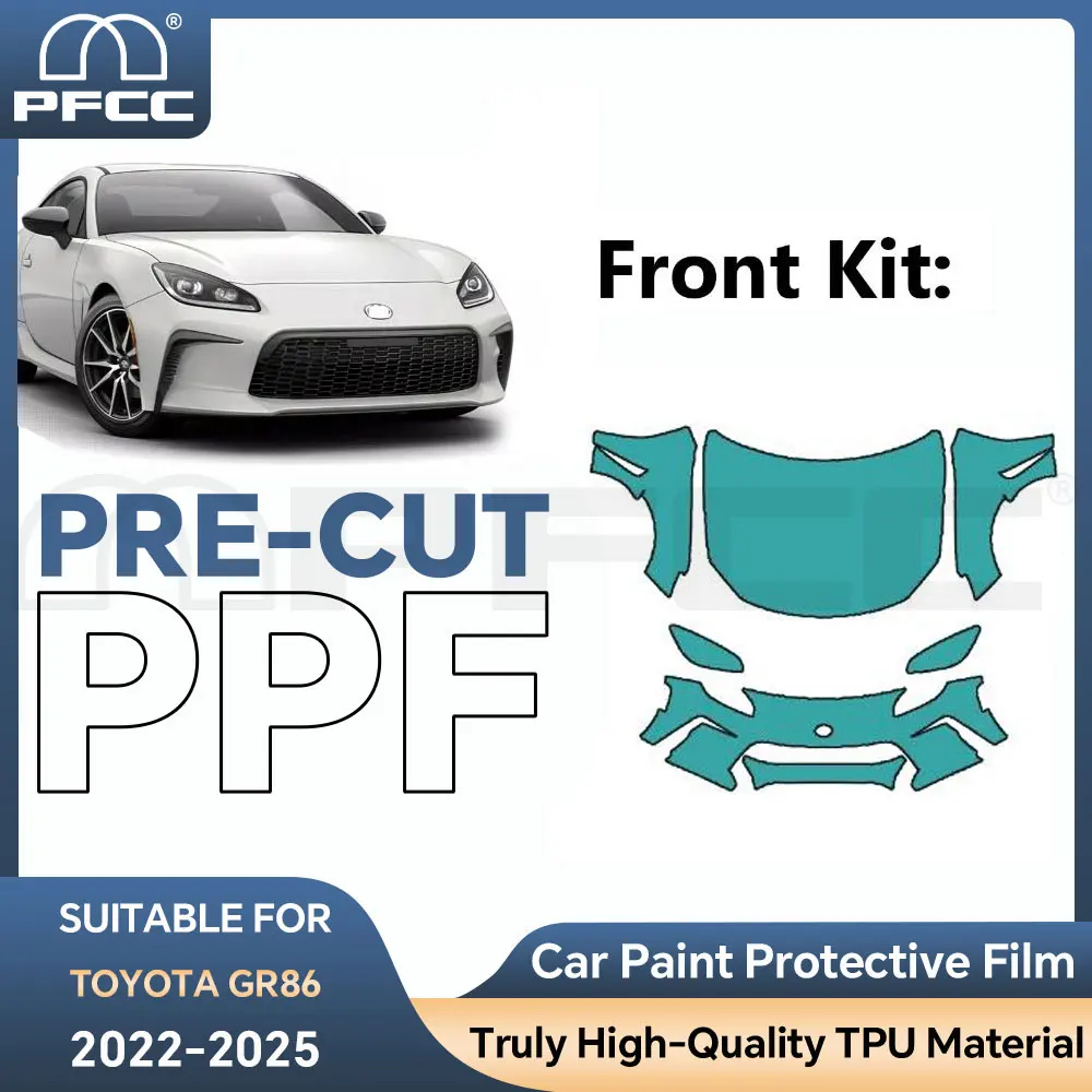 For Toyota GR86 2022-2025 Anti-Scratch Front Paint Protection Film ...