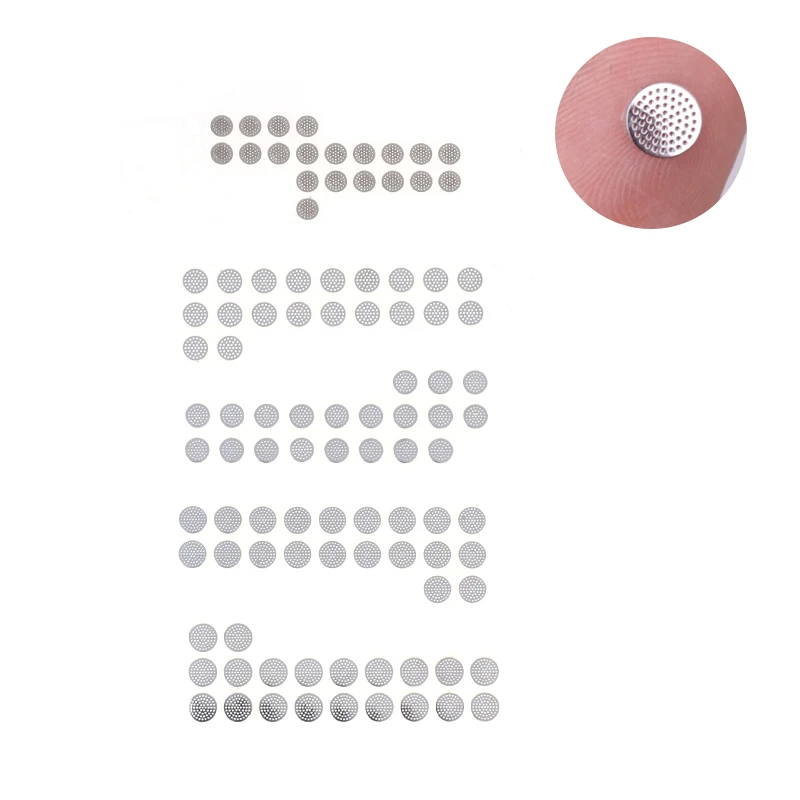 20Pcs In-ear Earphone Filter Dust Net Earbuds Dust-proof Steel Mesh ...