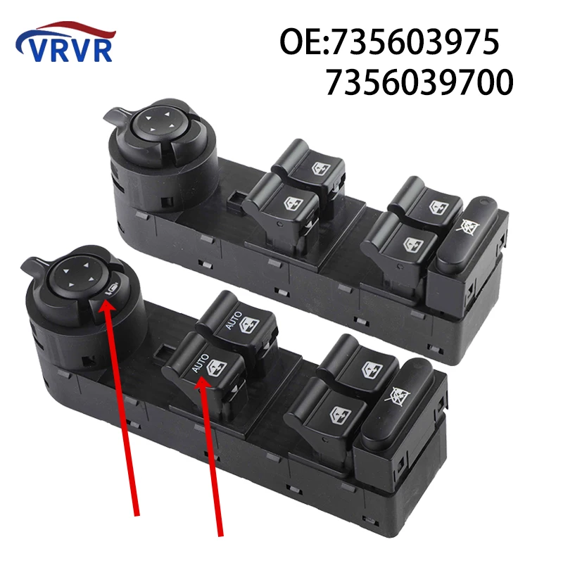VRVR 735603975 7356039700 18핀 자동차 파워 윈도우 스위치 지프용 - AliExpress 34