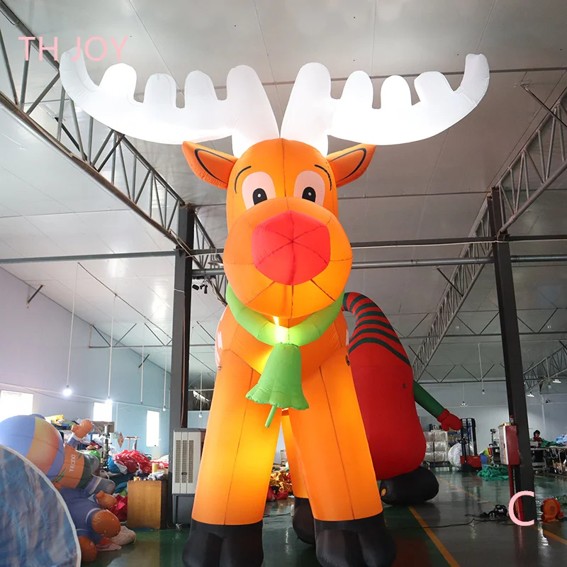 Fast air shipping 6m 20ft tall Inflatable Christmas Santa Claus ...