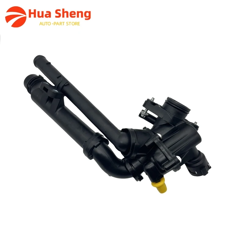 OE-2742000615-Auto-Thermostat-Water-Coolant-Flange-Thermostat-Housing ...