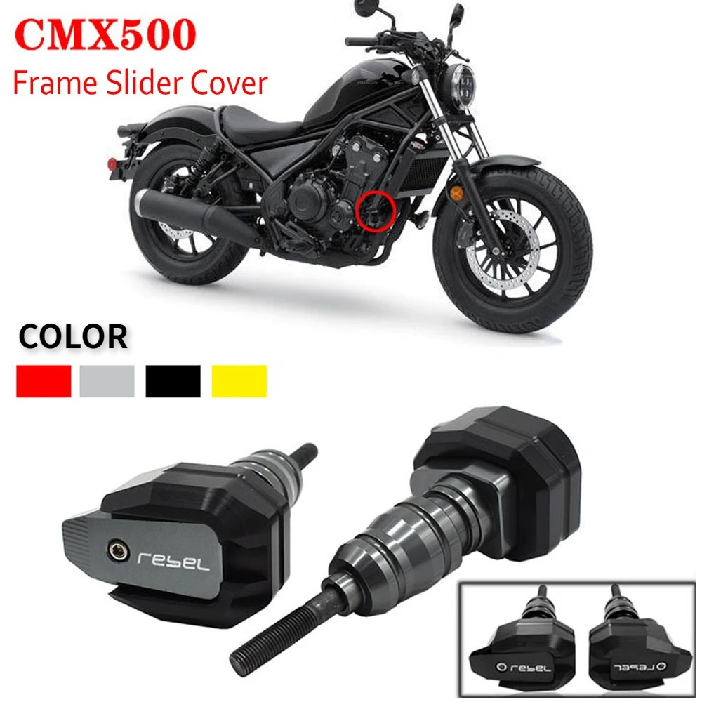 For-HONDA-Rebel-500-CMX500-Motorcycle-Body-Frame-Crash-Protector ...