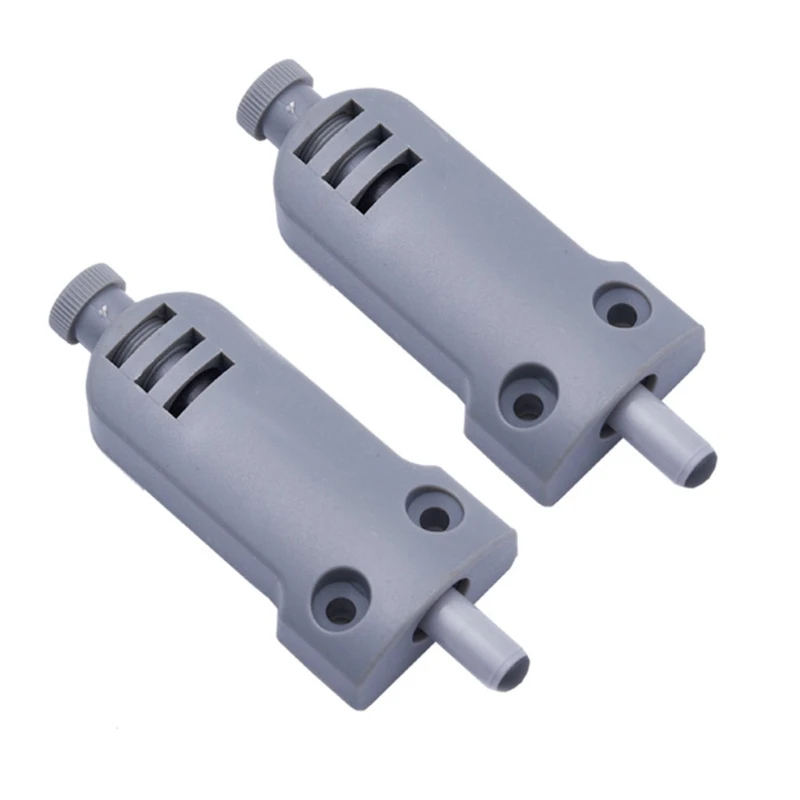 2x Door Close Damper Buffers Door Piston Wardrobe Cupboard Cabinet Soft ...