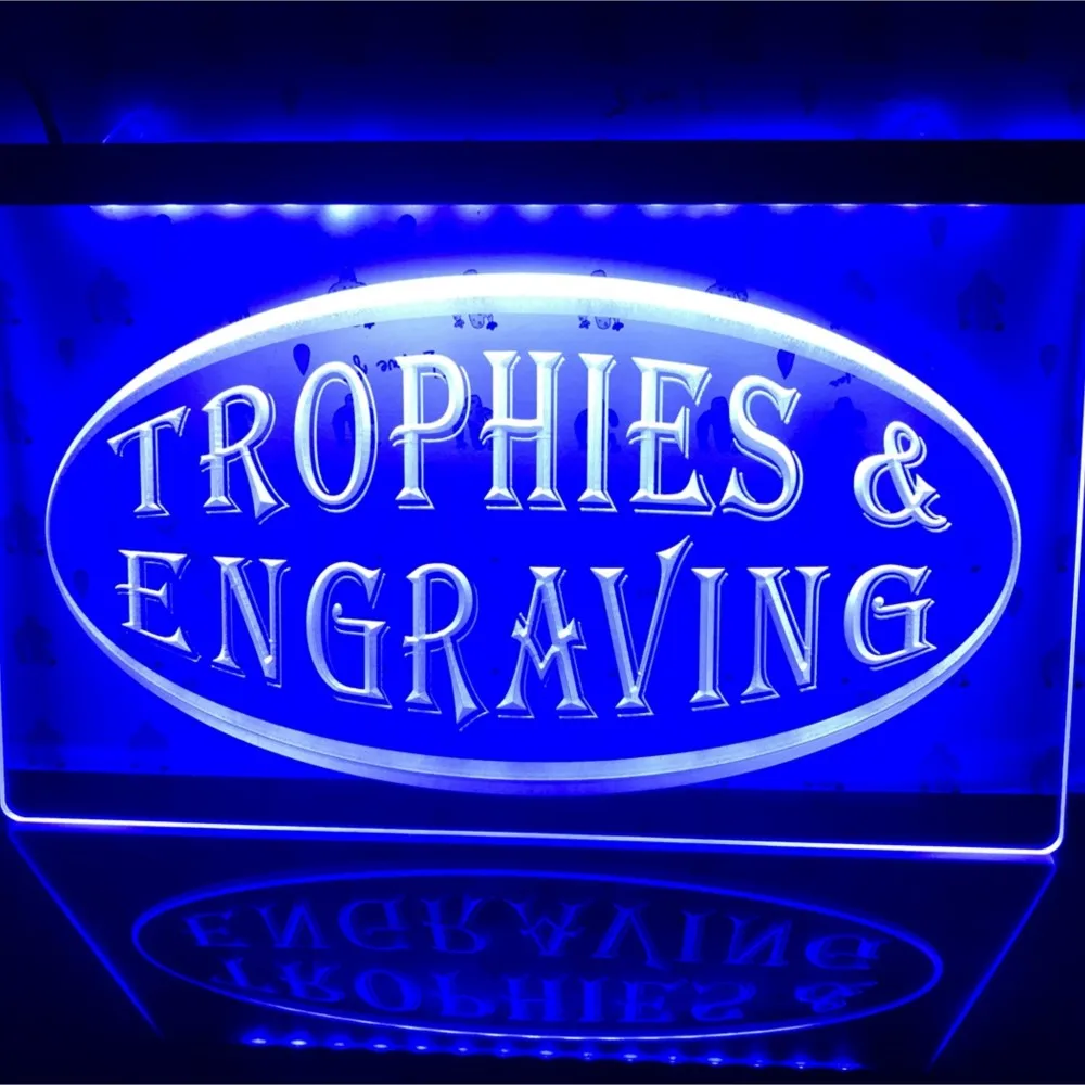 I628-Trophies-Engraving-Shop-Custom-LED-Neon-Sign-3D-Carving-Wall-Art ...