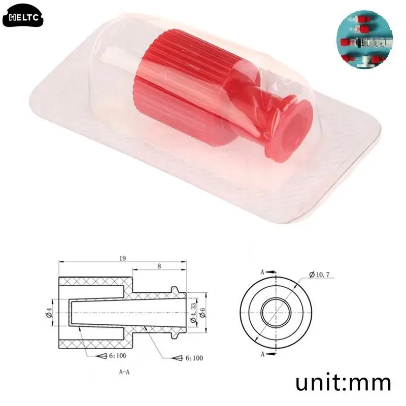 5Pcs-Combi-Cap-Male-Female-Luer-Lock-Closure-Sterile-Individual-Pack ...