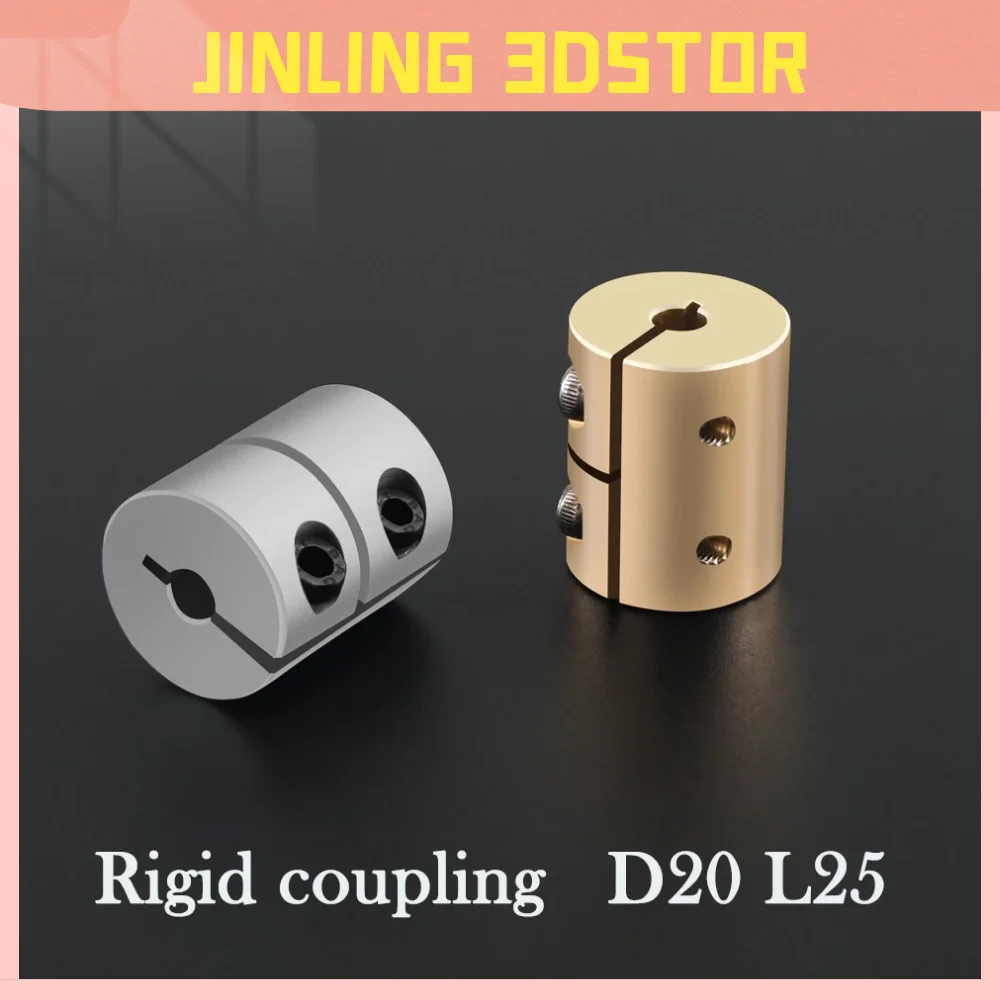 3d Printer T8 Lead Screw Rigid Shaft Coupler Clamp Stepper Servo Motor ...