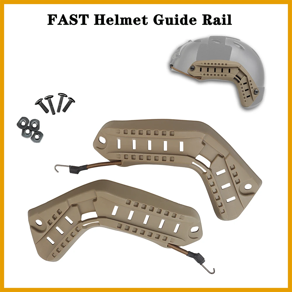 VULPO-FAST-Helmet-Side-Guide-Rail-ARC-Helmet-Mount-Rail-Tactical ...