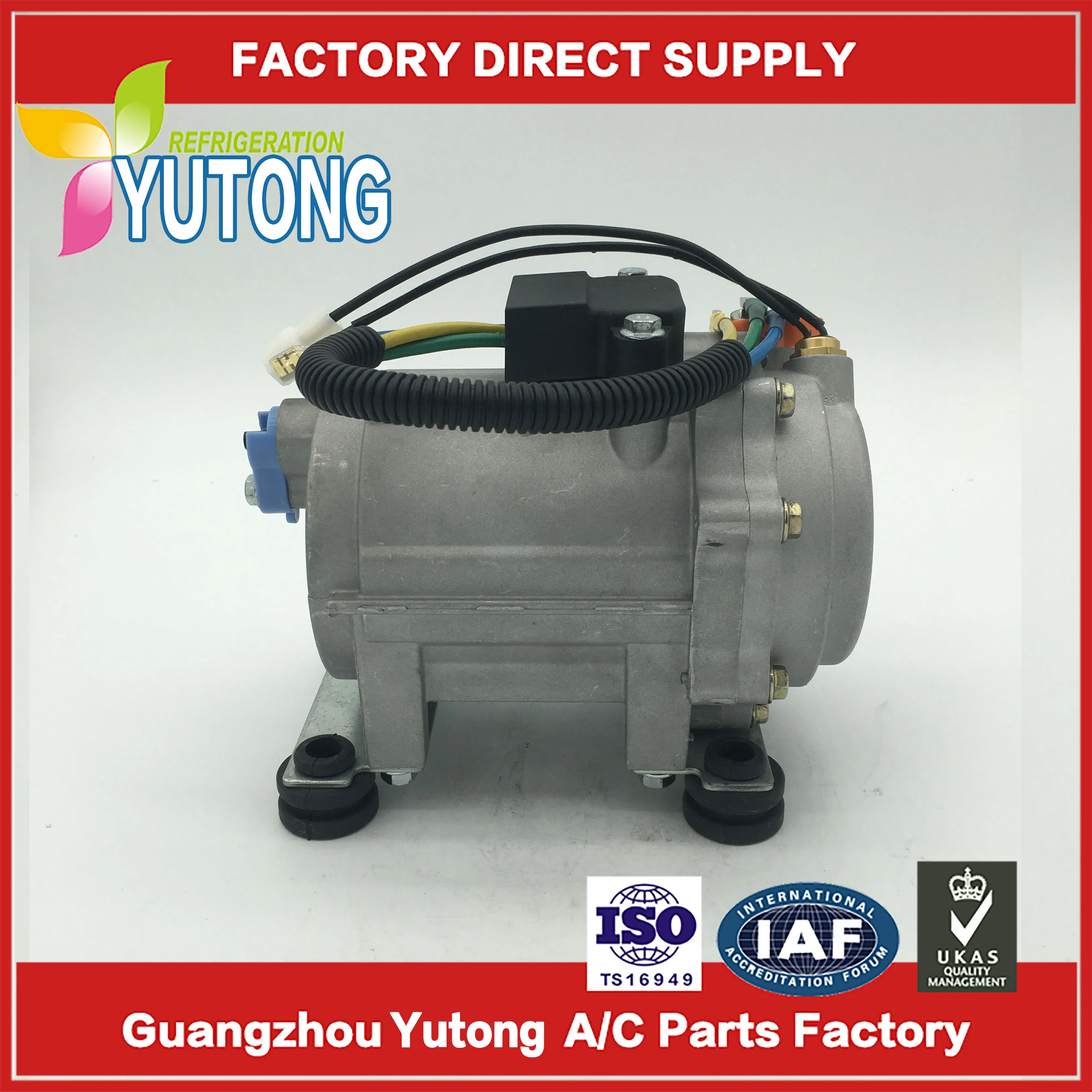 12V-DC-Electric-Air-Conditioning-Compressor-12cc-R134a-4000rpm-Comes ...