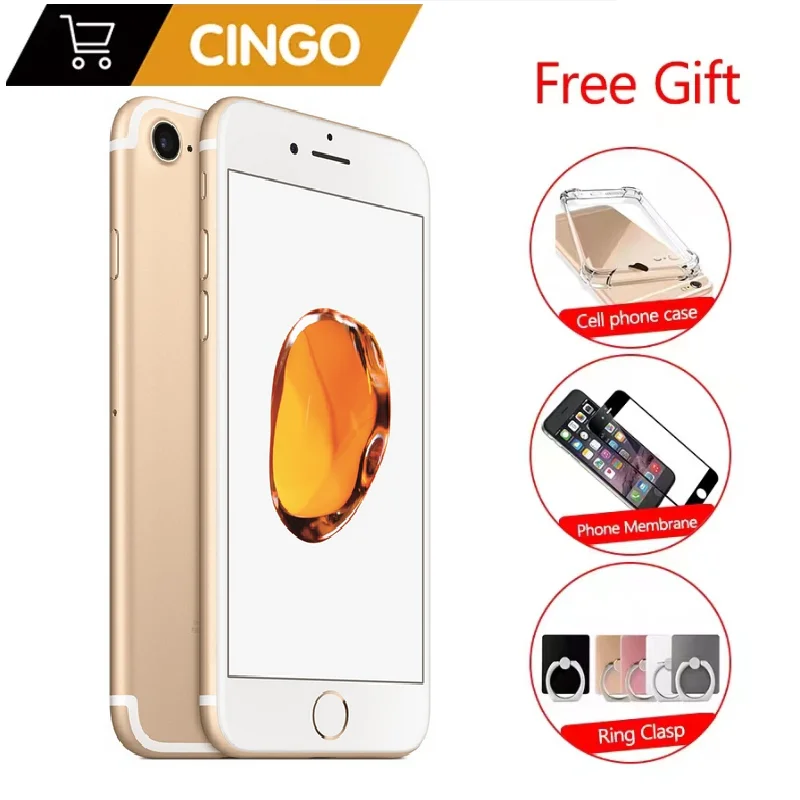 Unlocked Original Used Apple Iphone 7 Iphone7 2gb Ram 32/128 / 256gb ...