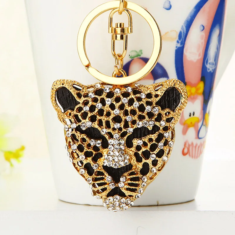 keychain-panther-Jungle-Animal-Leopard-Key-Chain-Panther-Key-Ring-Bag ...