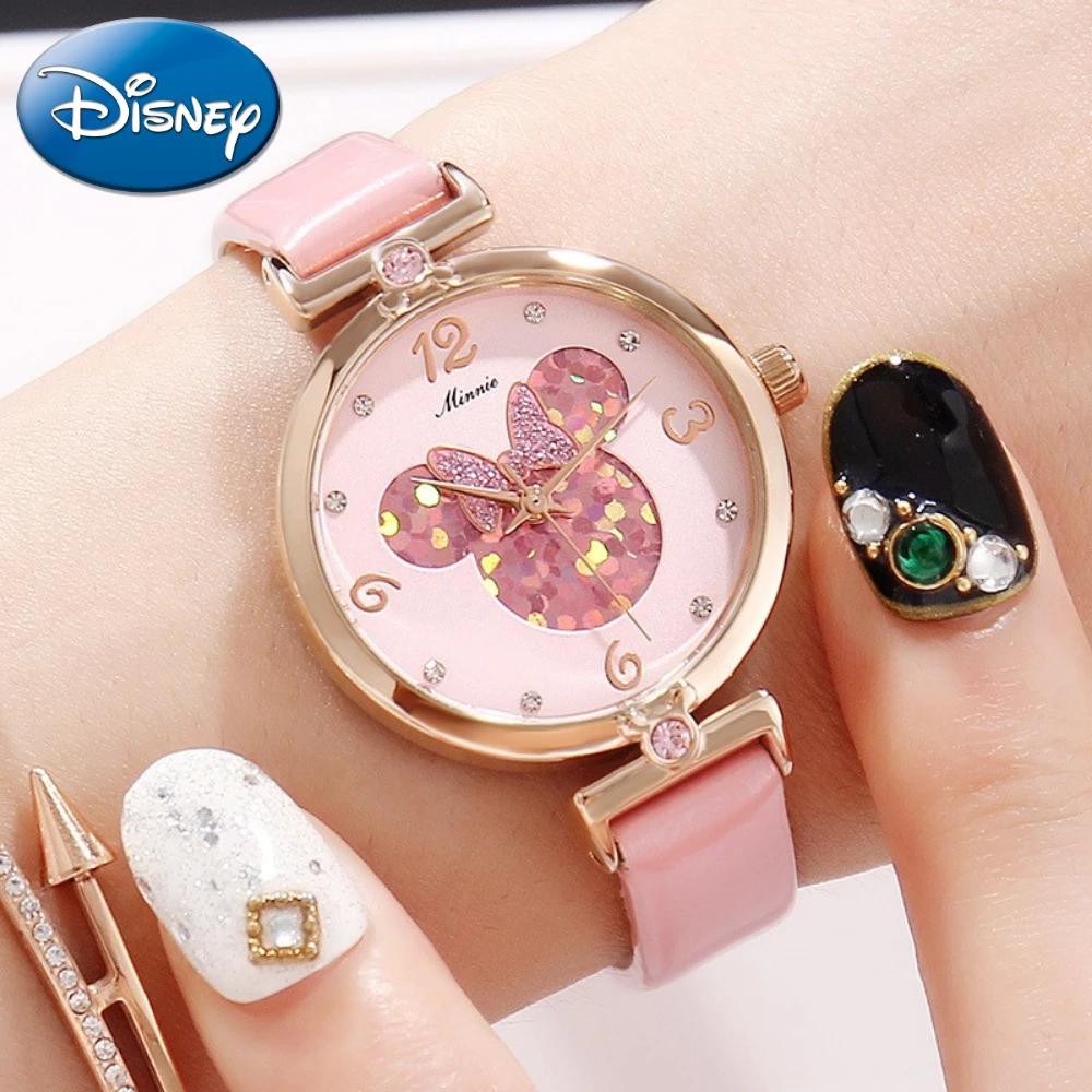Women Mickey Mouse Watch | Minnie Mouse Watch Girl | Lady Mickey Mouse ...