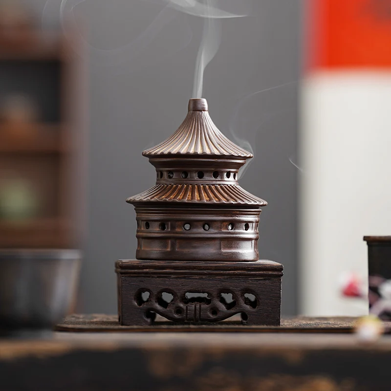 Tray-Censer-Pagoda-Home-Indoor-Sandalwood-Incense-Chinese-Incense ...