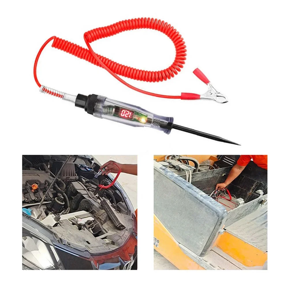 2-5-32V-DC-Car-Truck-Voltage-Circuit-Tester-Light-Bulb-Digital-Display ...