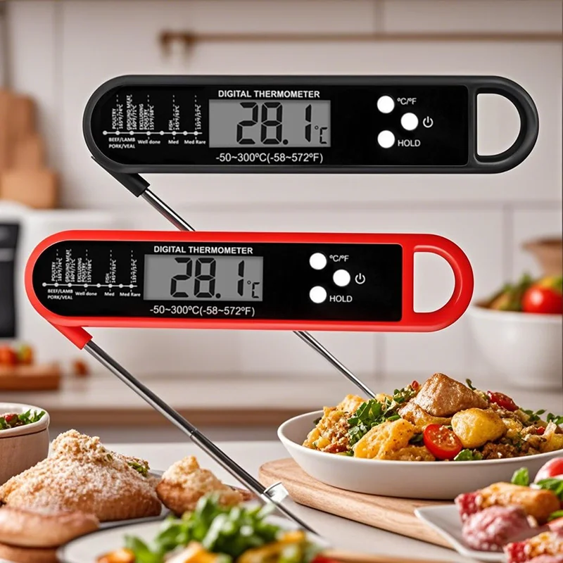 Professional Meat Thermometer Digital Instant Read With High Accuracy ...