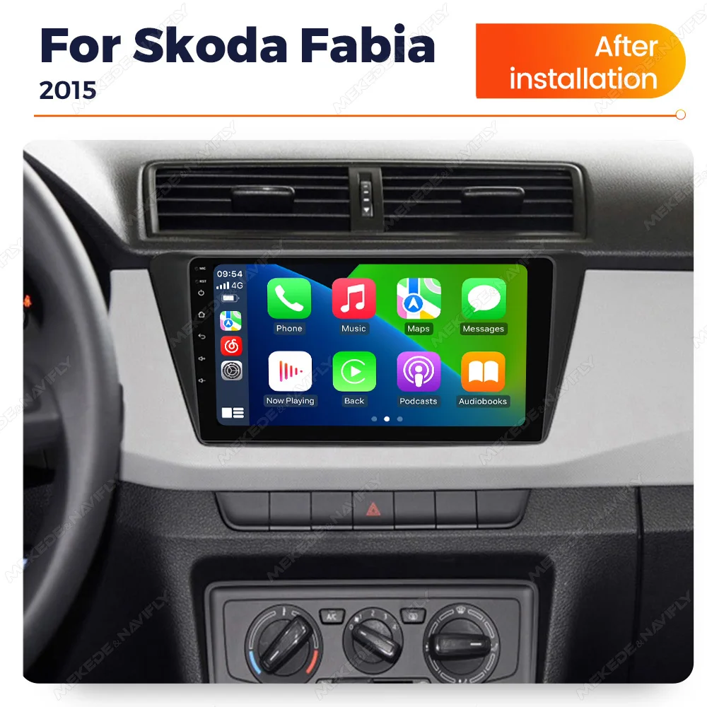 2-Din-Multimedia-Android-Auto-Radio-Voor-Skoda-Fabia-3-Iii-2015-2016 ...