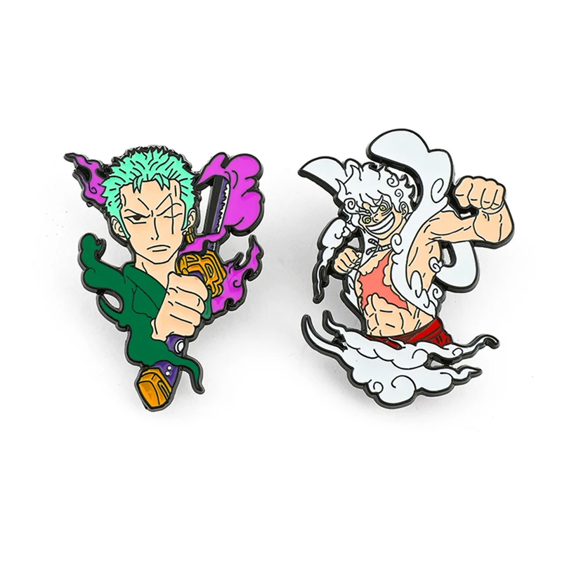 Anime ONE PIECE Sun Luffy Metal Emblem Chapter Cosplay Roronoa Zoro ...
