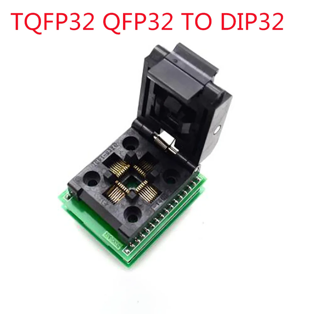TQFP32-QFP32-TO-DIP32-IC-Programmer-Adapter-Chip-Test-Socket-Burning ...