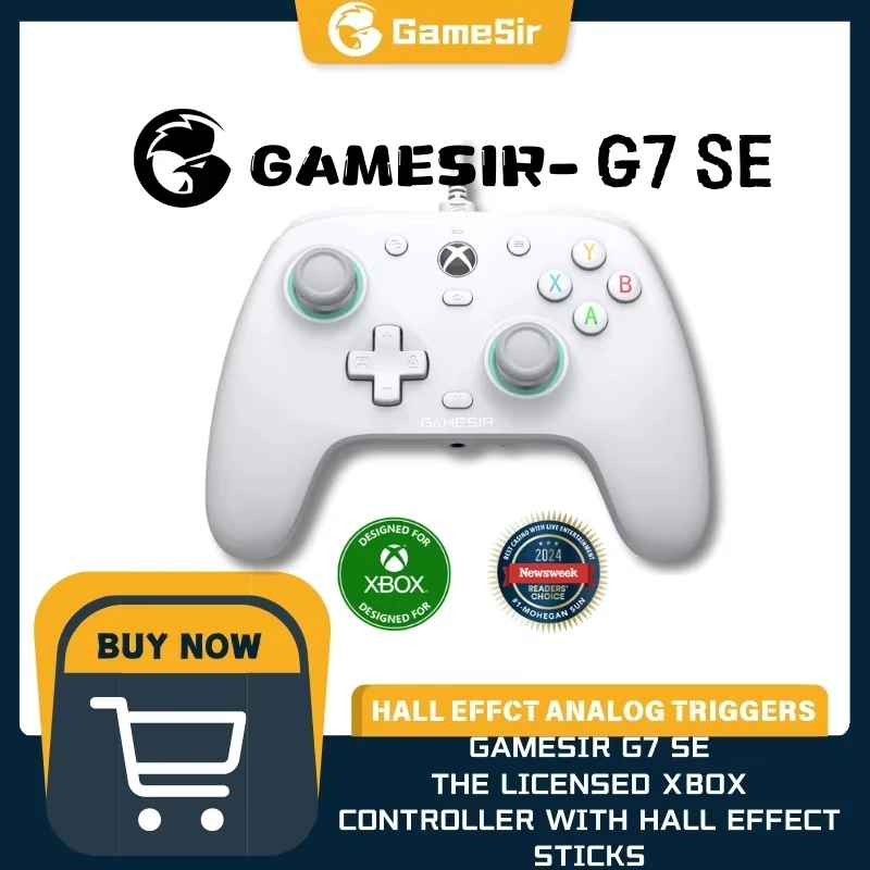 Mando-G7-SE-de-juegos-para-Xbox-mando-con-cable-Efecto-Hall-Sticks-para ...
