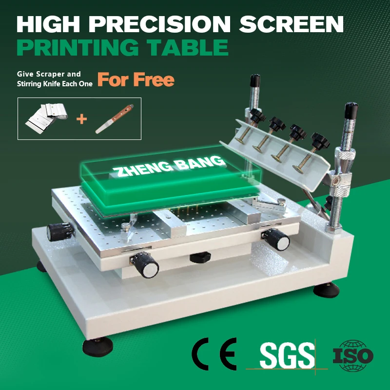 데스크탑 수동 Pcb 스텐실 프린터 고품질 솔더 페이스트 스크린 프린터 Ptr A320 Pcb 솔더 페이스트 프린터 기계