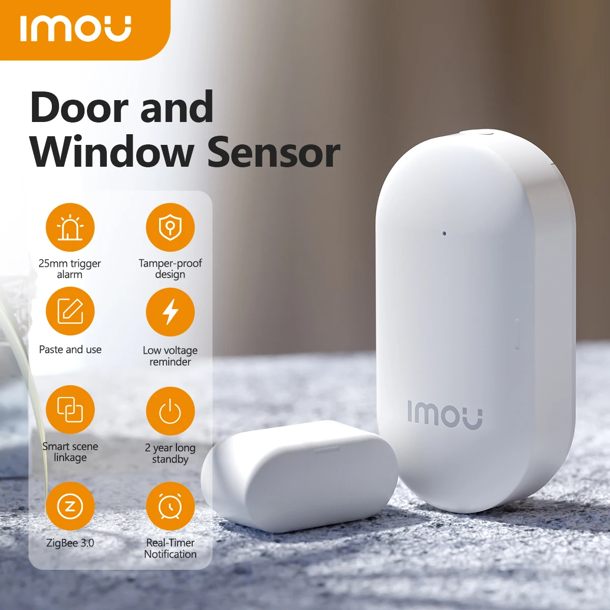 IMOU-Smart-WiFi-Door-Window-Sensor-Zigbee-3-0-Home-Security-Protection ...