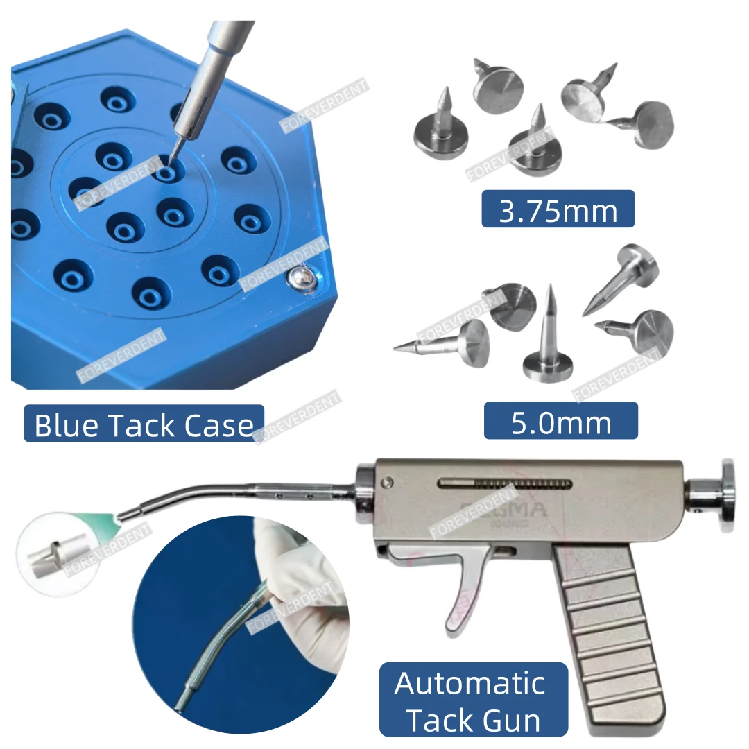 HOT Dental GBR Bone Nail Tack Barrier Membrane Automatic Bone Gun ...