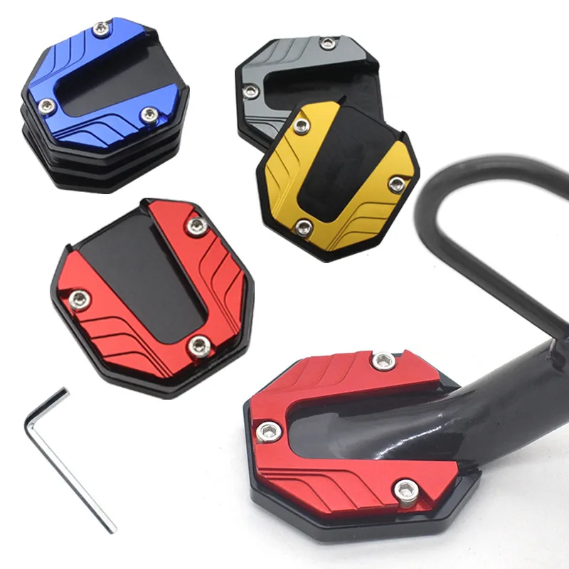 Universal Scooter Motorcycle Bike Kickstand Extender Foot Side Stand ...