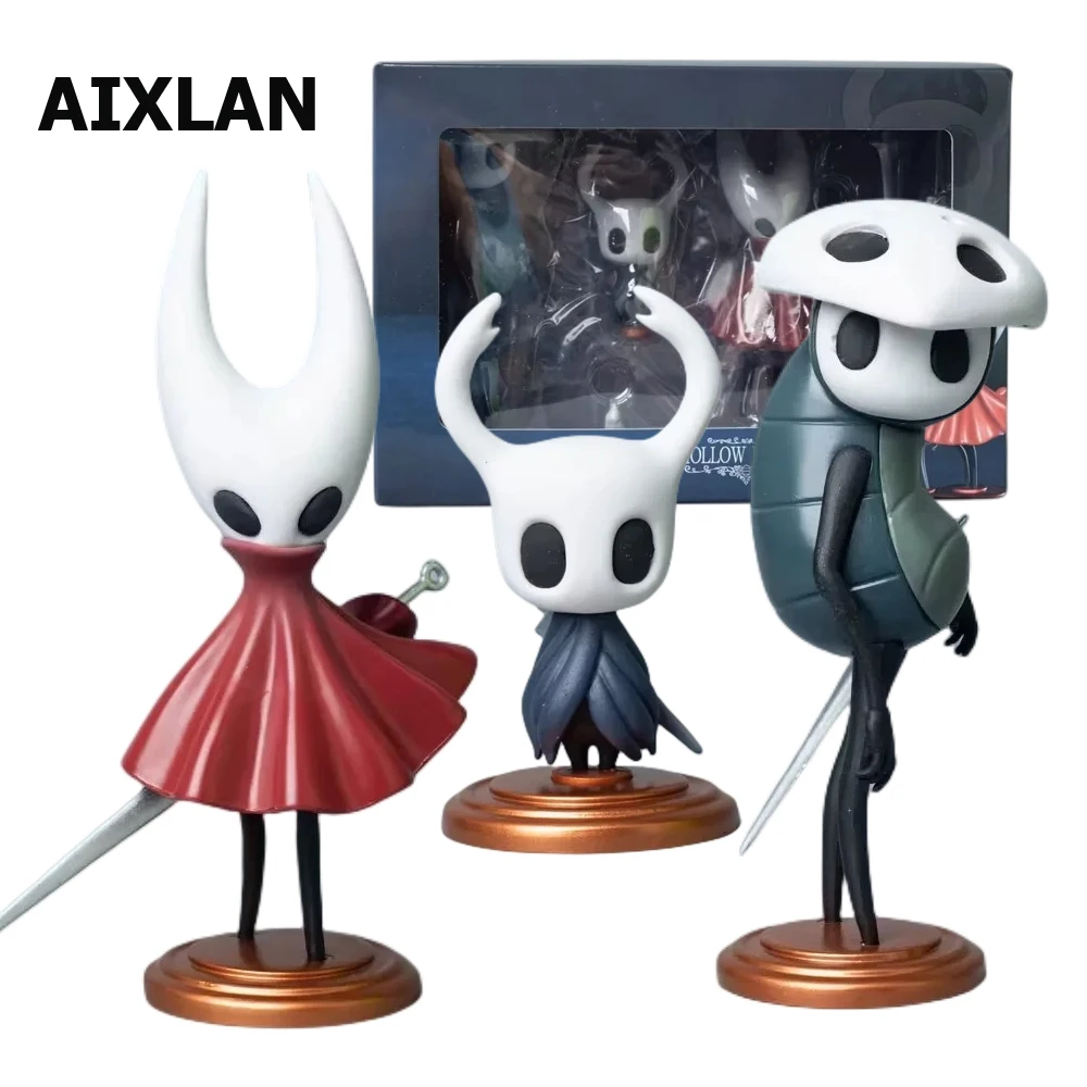 Figuras de acción de PVC de Hollow Knight, Juego de 3 piezas, modelo ...